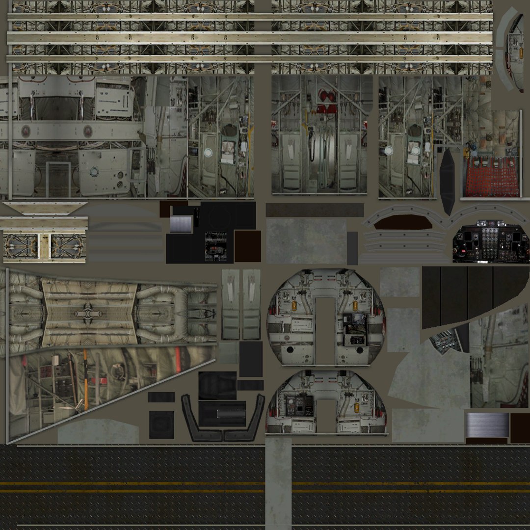 3D Detailed Airplane pack model - TurboSquid 2178251