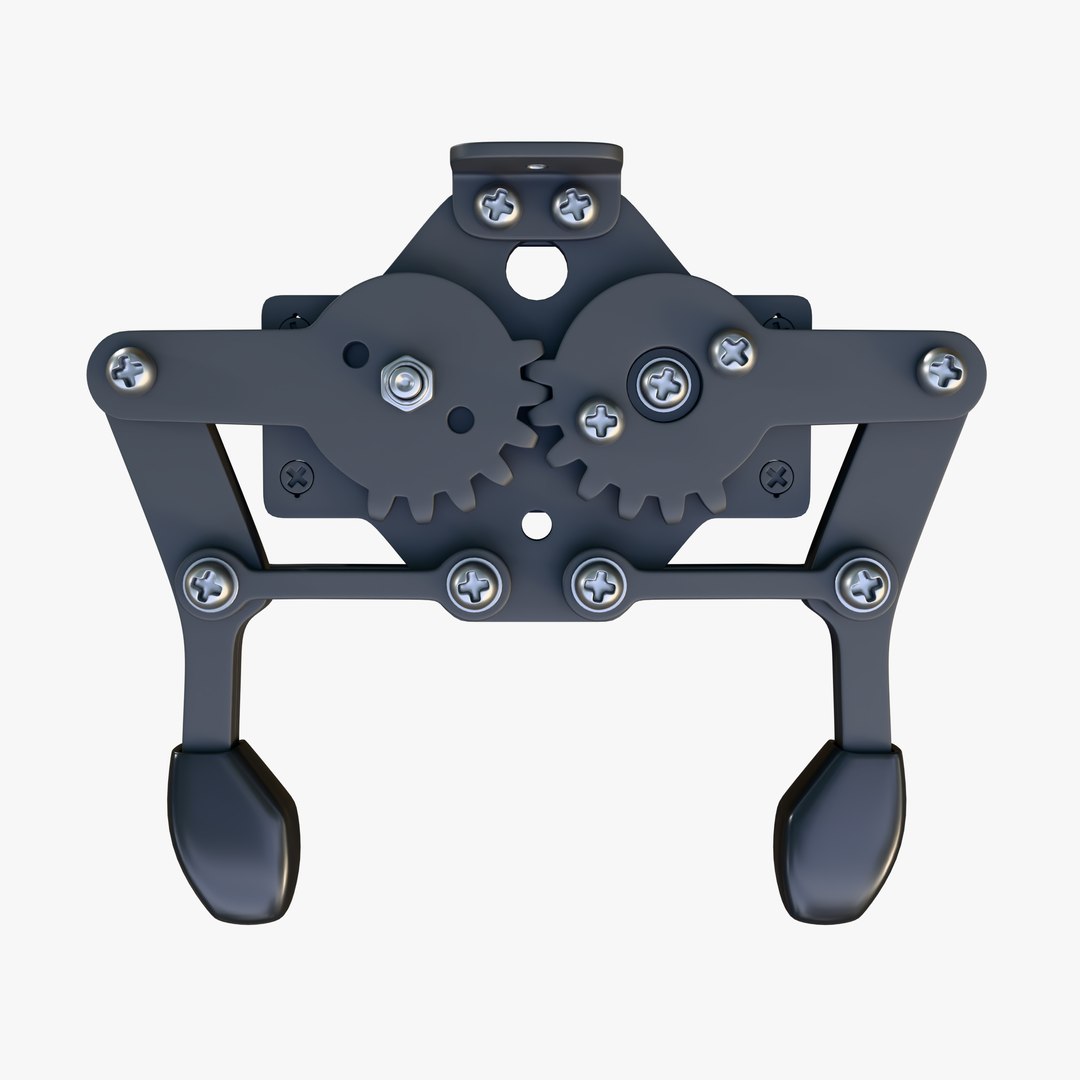 3D Metal Gripper Claw For Robotic Arm A Model - TurboSquid 2422468