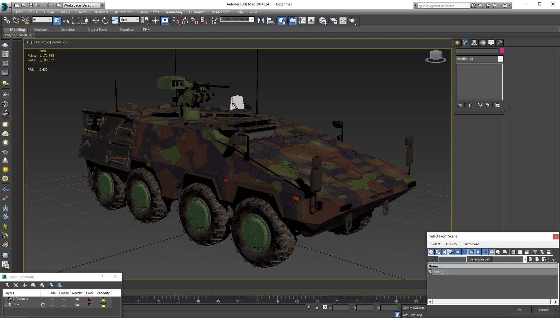 Apc boxer brown clean model - TurboSquid 1412534