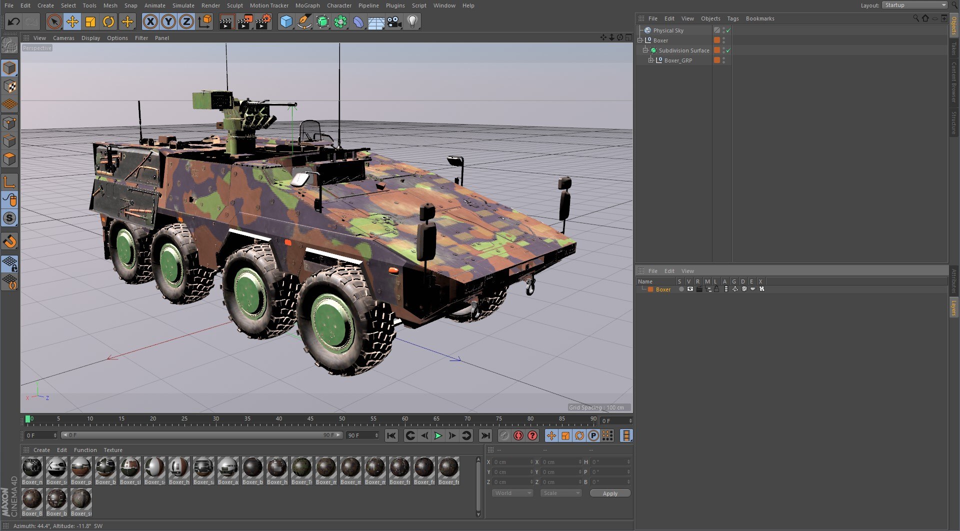 Apc boxer brown clean model - TurboSquid 1412534