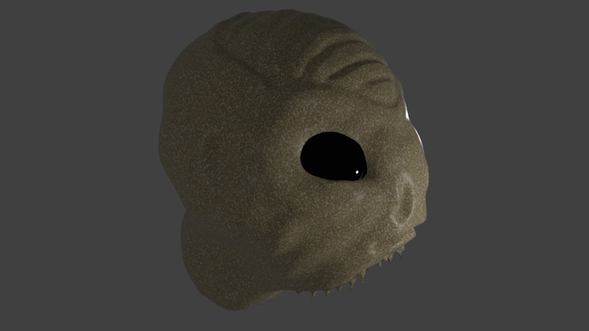 Alien Head 3D Model - TurboSquid 1179867