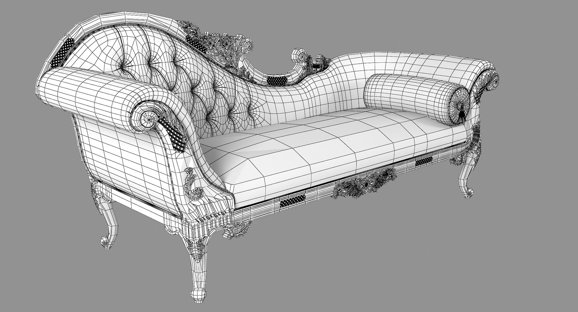 3D Fabulous Baroque Queen Anne - TurboSquid 1171630