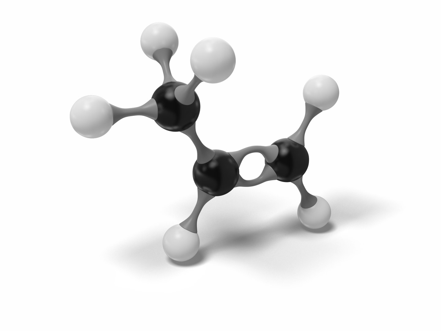 3D Model Propene Ch2=ch-ch3 Modeled - TurboSquid 1541331