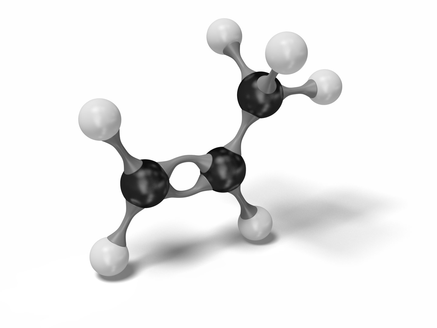 3D Model Propene Ch2=ch-ch3 Modeled - TurboSquid 1541331