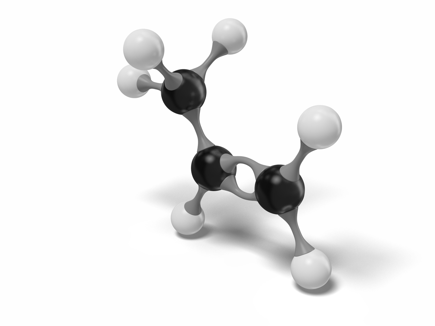 3D Model Propene Ch2=ch-ch3 Modeled - TurboSquid 1541331