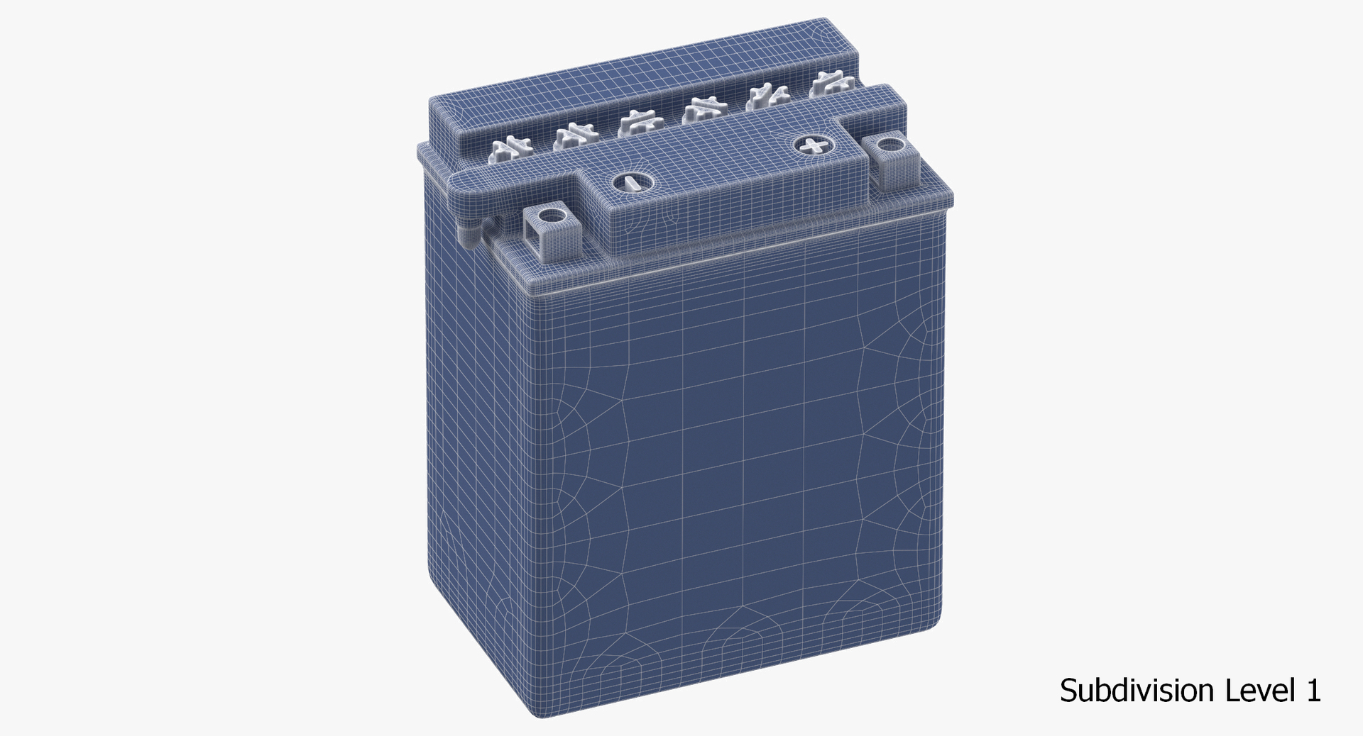 3D lead acid batteries model - TurboSquid 1530841