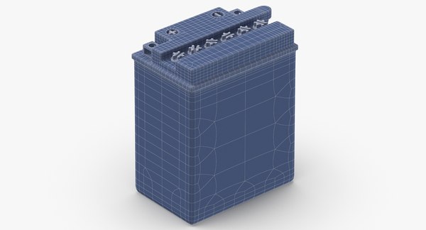 3D lead acid batteries model - TurboSquid 1530841
