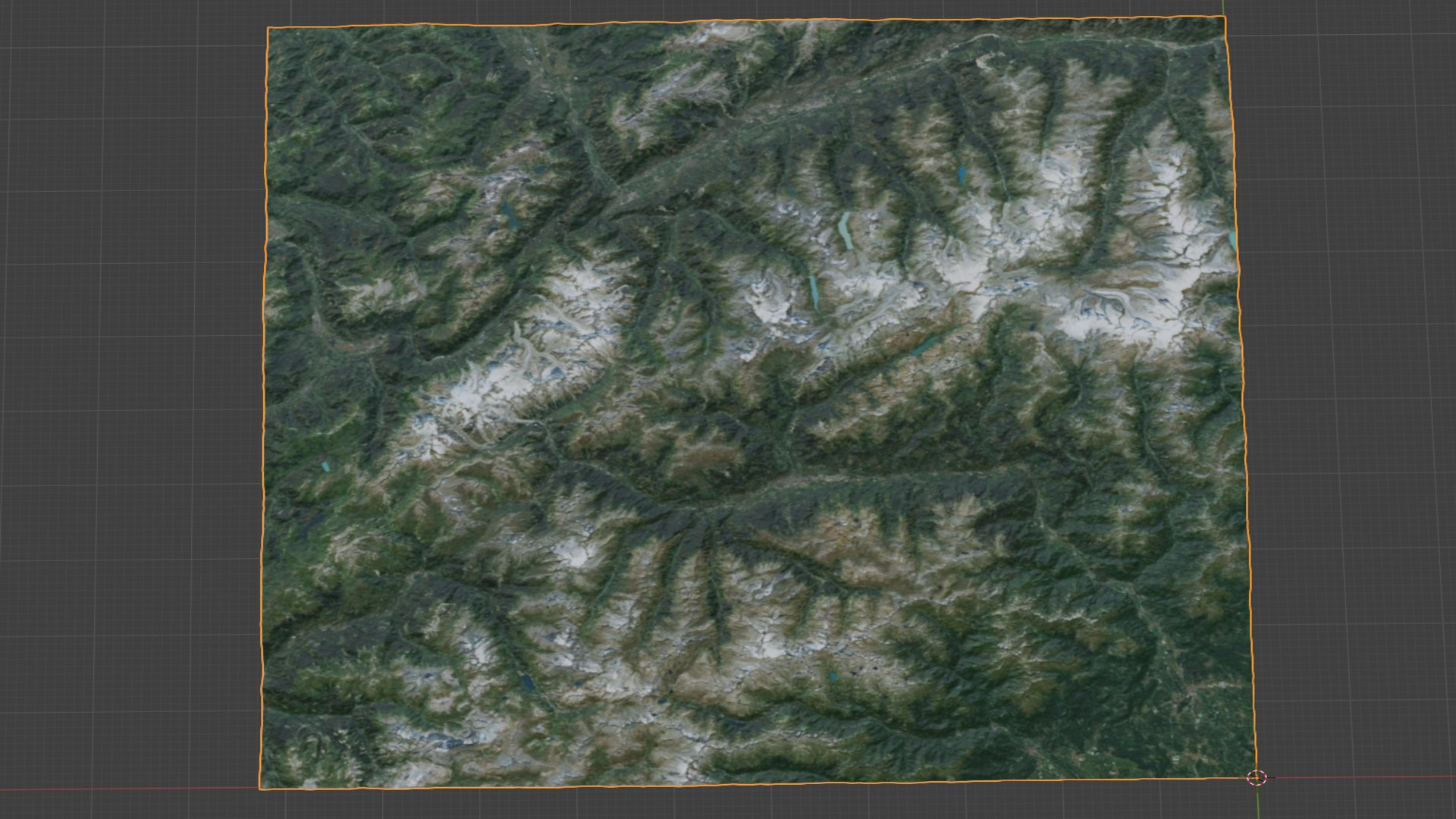 Alp Terrain 12 3D Model - TurboSquid 2200040