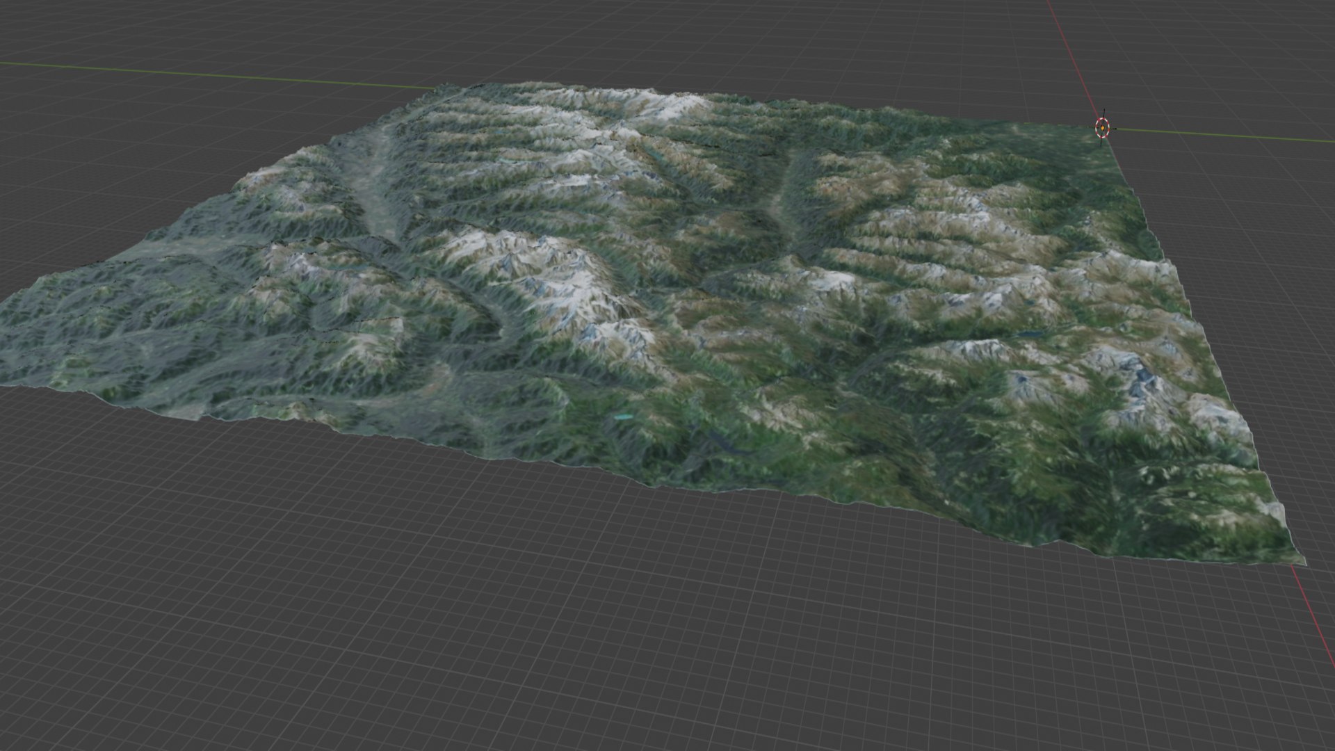 Alp Terrain 12 3D Model - TurboSquid 2200040