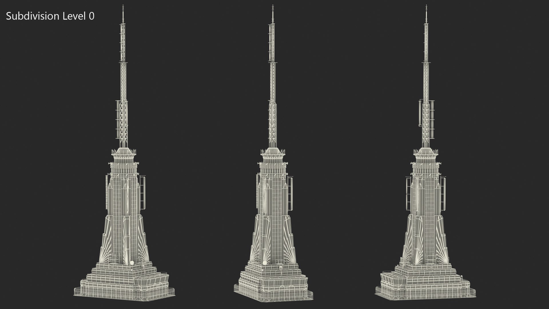 Empire State Building Spire 3D model - TurboSquid 1748215