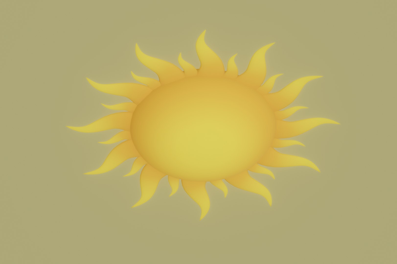 Sun 3D Model - TurboSquid 2197011