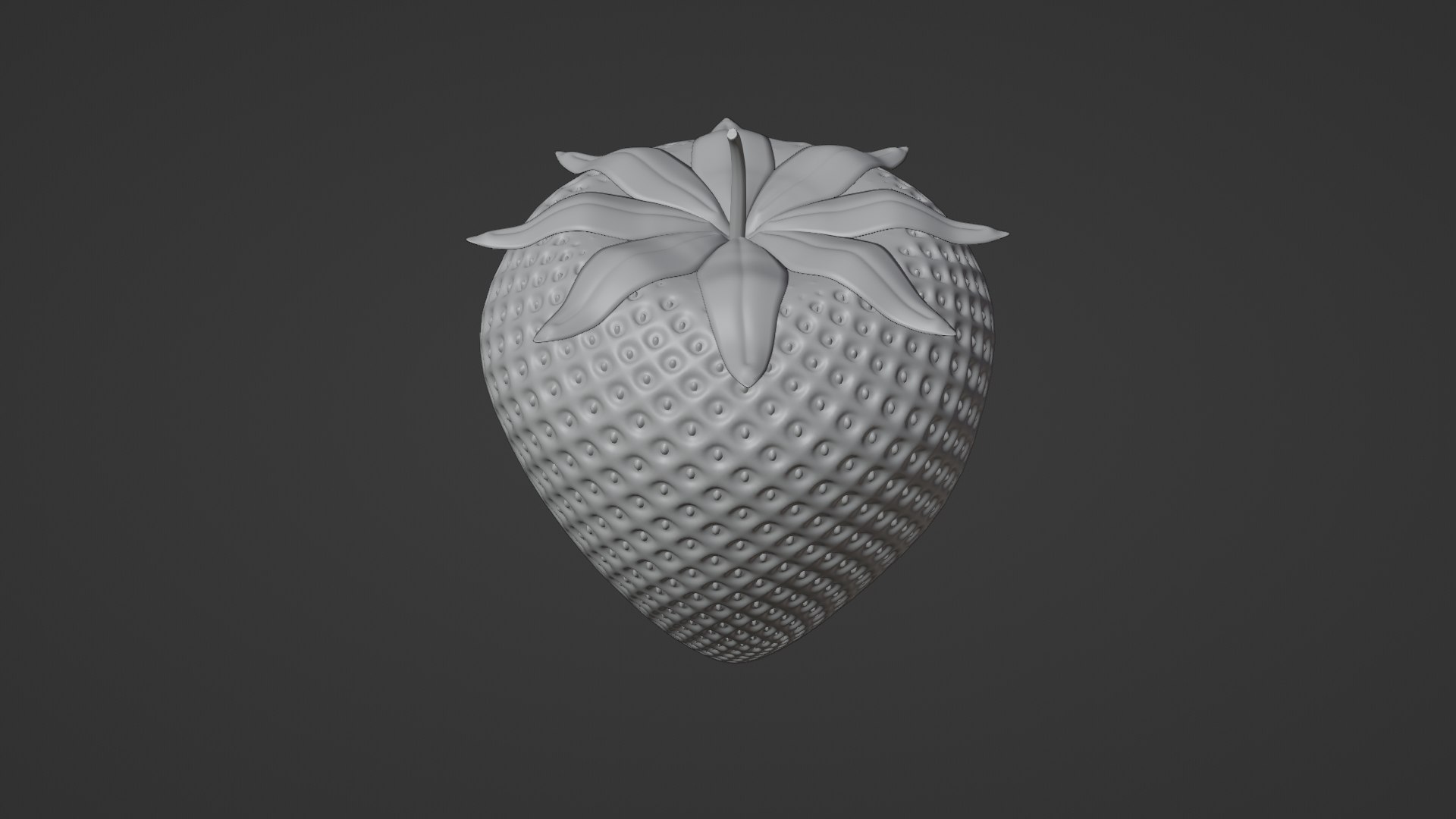 3D Strawberry Model - TurboSquid 2060960
