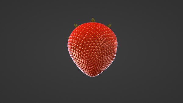 modelo 3d Strawberry - TurboSquid 2060960