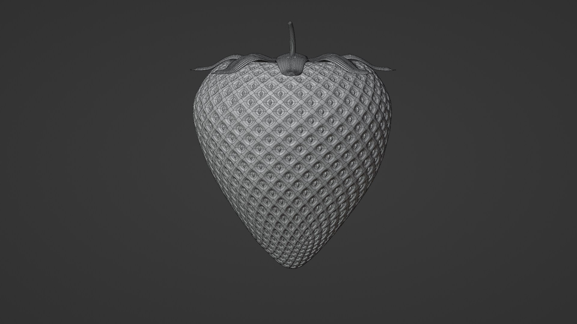 3D Strawberry Model - TurboSquid 2060960