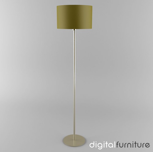 3d floor lamp model