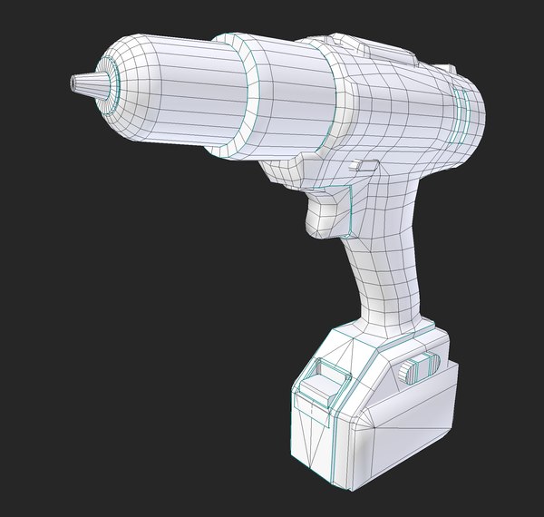 3D drill model - TurboSquid 1622979