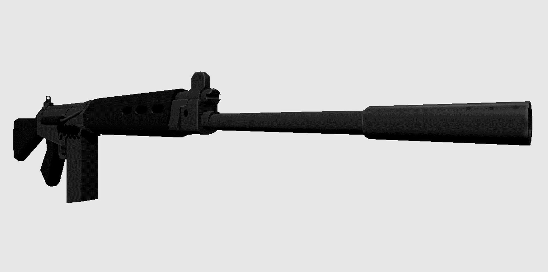 Rifle Fal 3D Model - TurboSquid 1279222