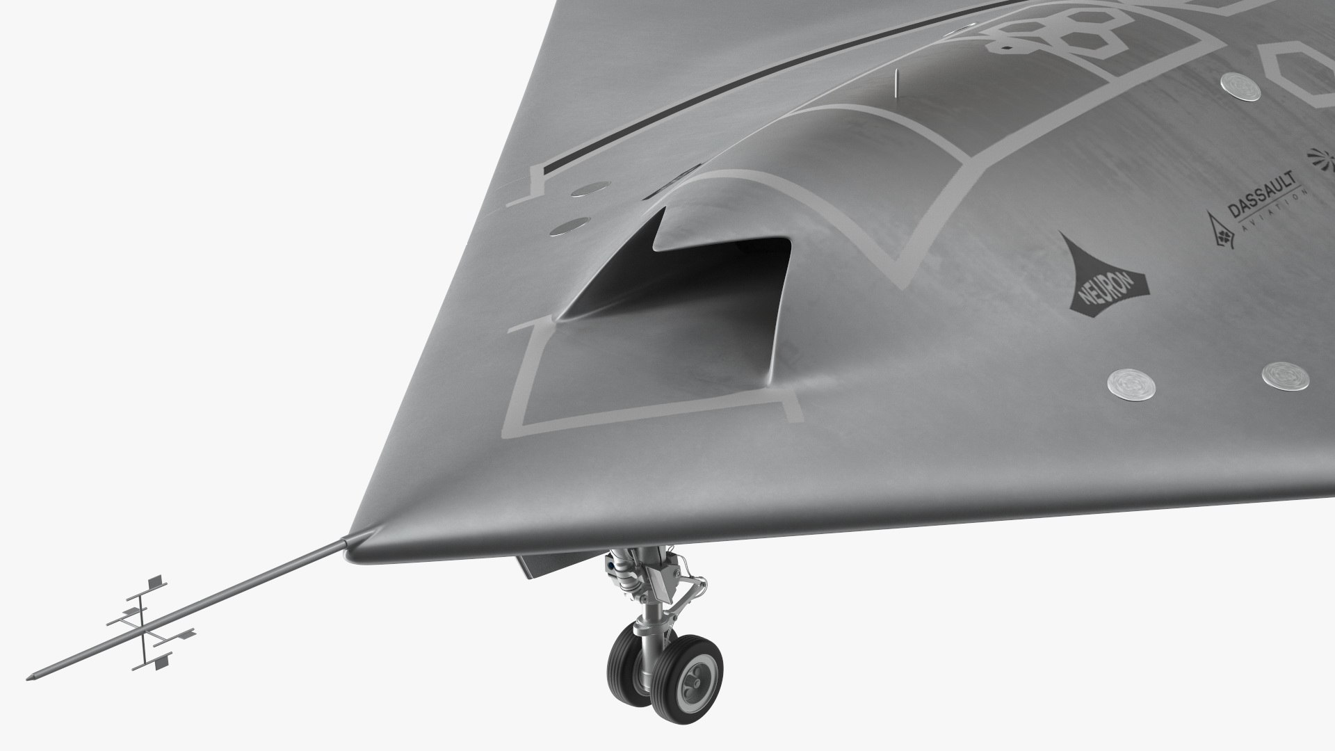 Dassault nEUROn Stealth UCAV 3D model - TurboSquid 1987204