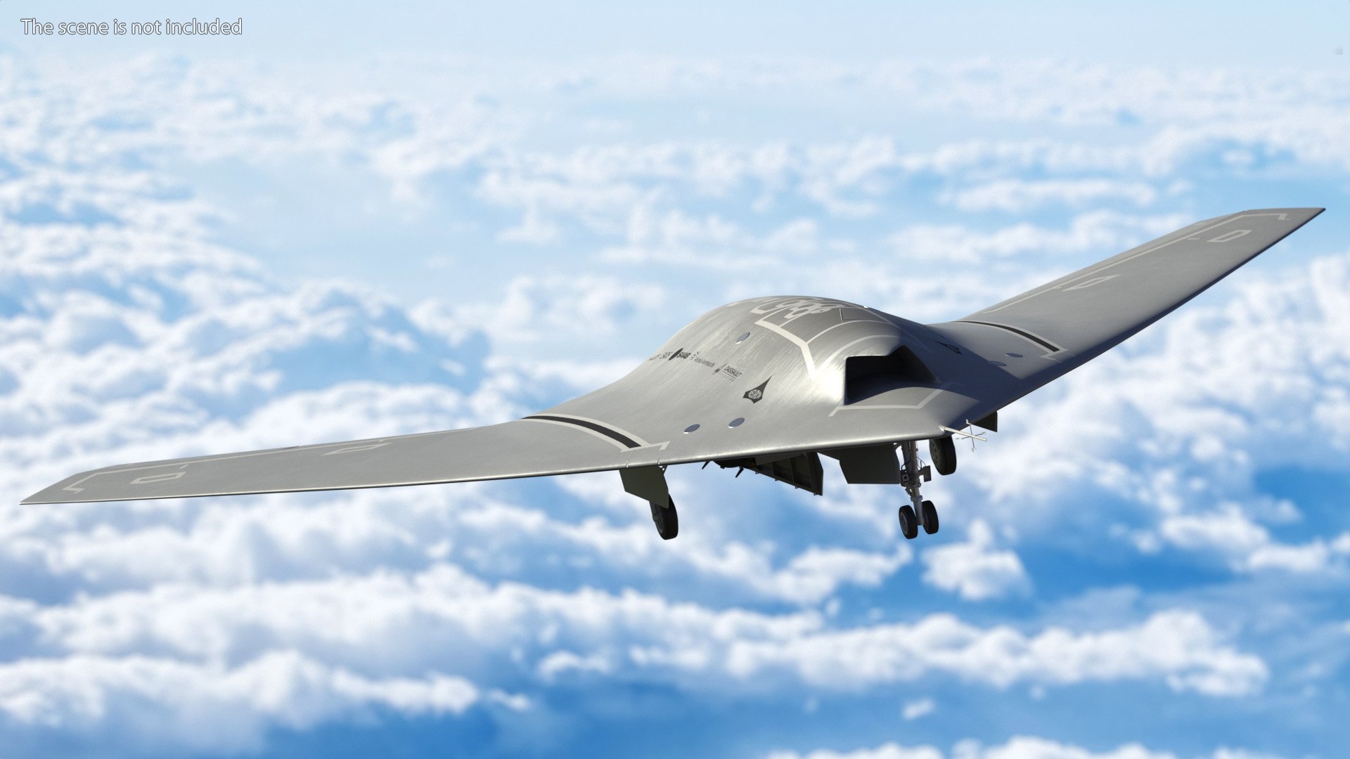 Dassault NEUROn Stealth UCAV 3D Model - TurboSquid 1987204