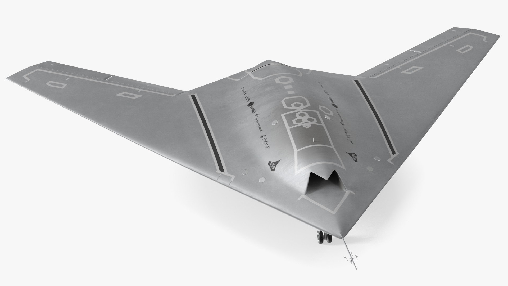 Dassault NEUROn Stealth UCAV 3D Model - TurboSquid 1987204