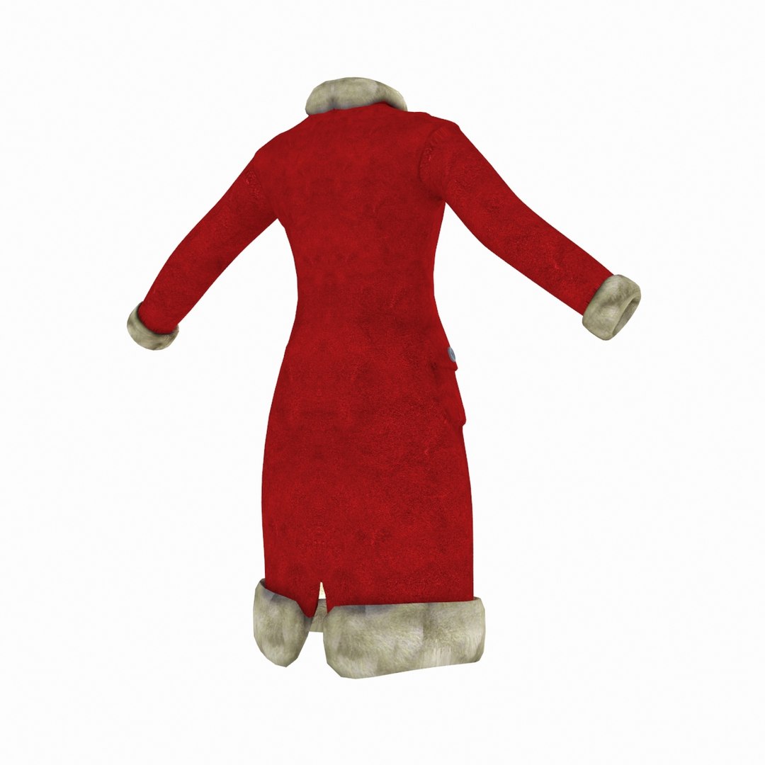 3ds Max Womens Red Coat