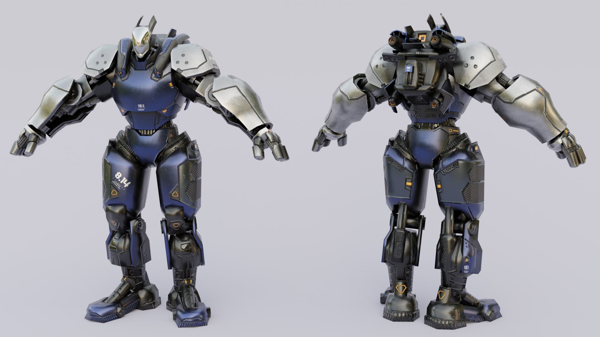 3D Low Poly Robot - Apollo model - TurboSquid 2030168