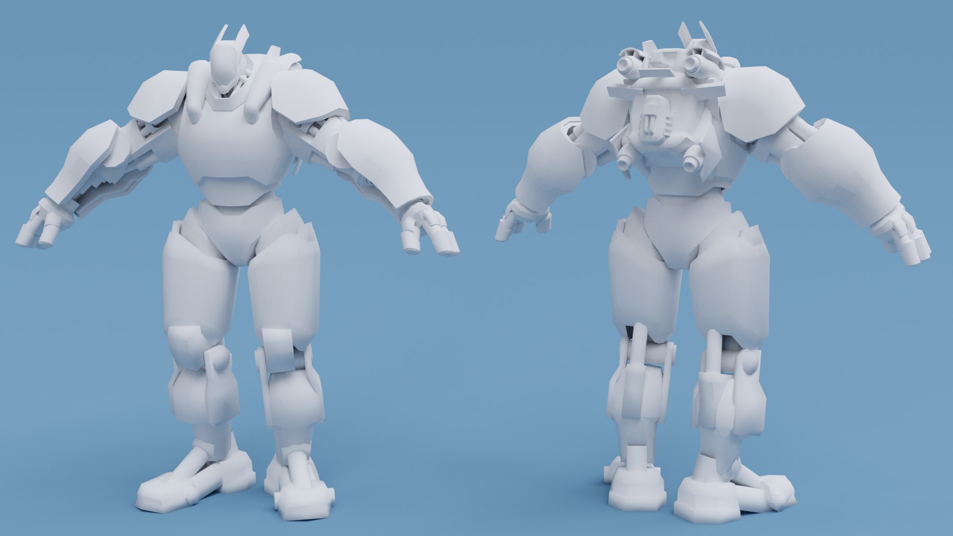 3D Low Poly Robot - Apollo Model - TurboSquid 2030168