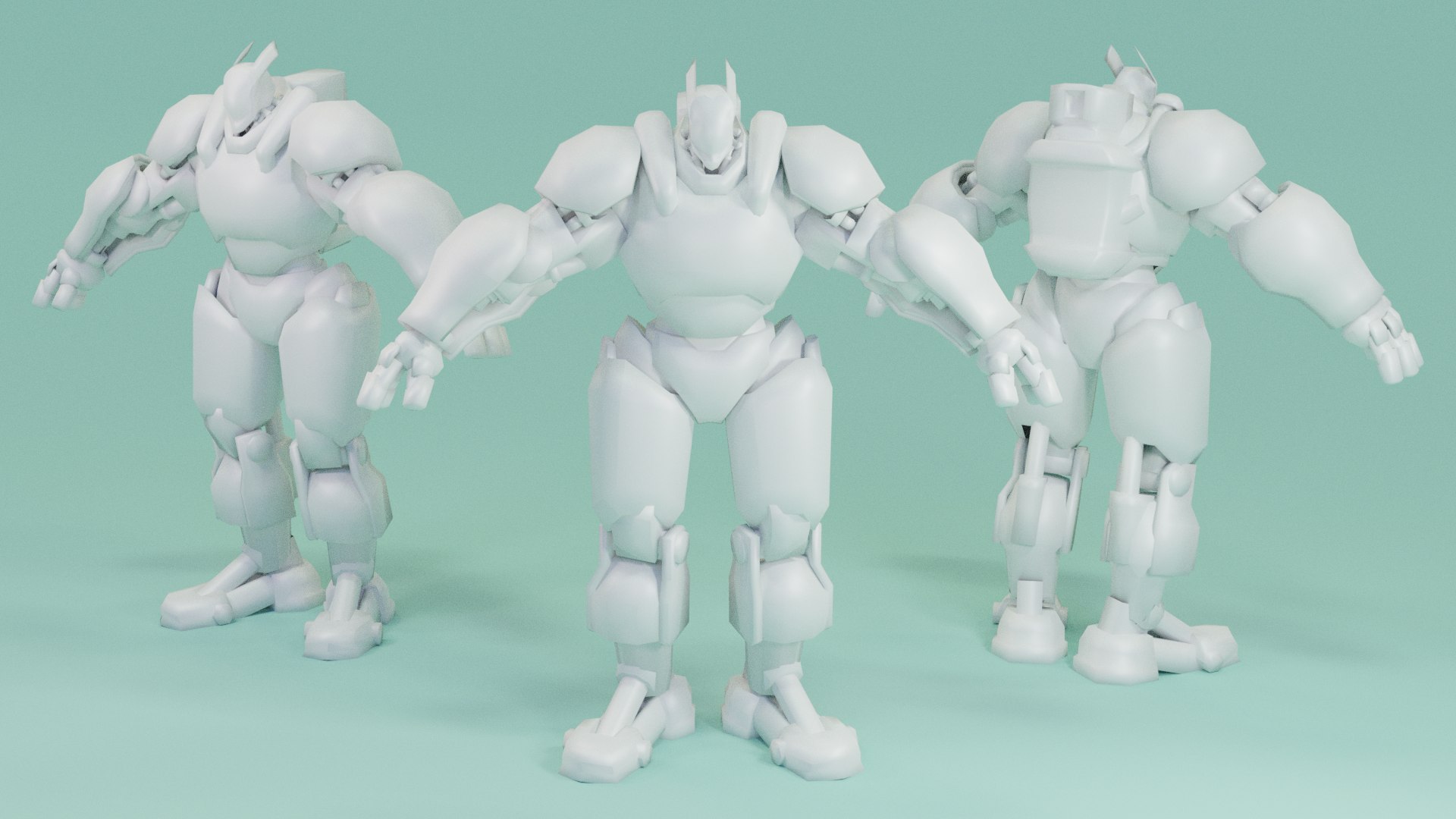 3D Low Poly Robot - Apollo model - TurboSquid 2030168