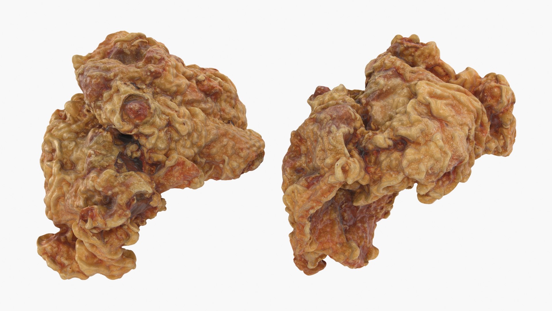 Crispy Fried Chicken 01 3D Model - TurboSquid 2008079