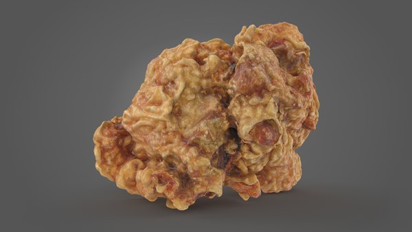 Crispy Fried Chicken 01 3D model - TurboSquid 2008079