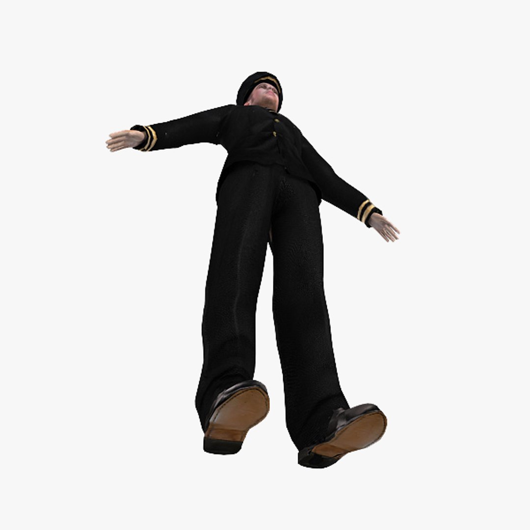 3d Airline Pilot Model