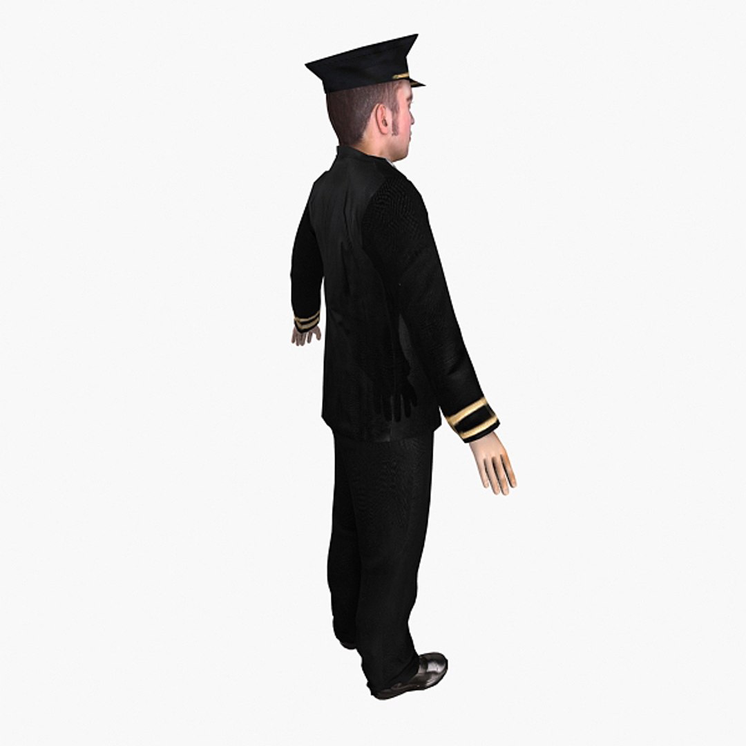 3d Airline Pilot Model