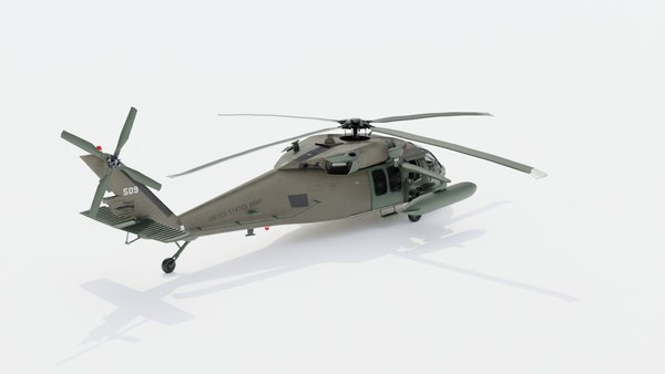 mh60a blackhawk 3d model