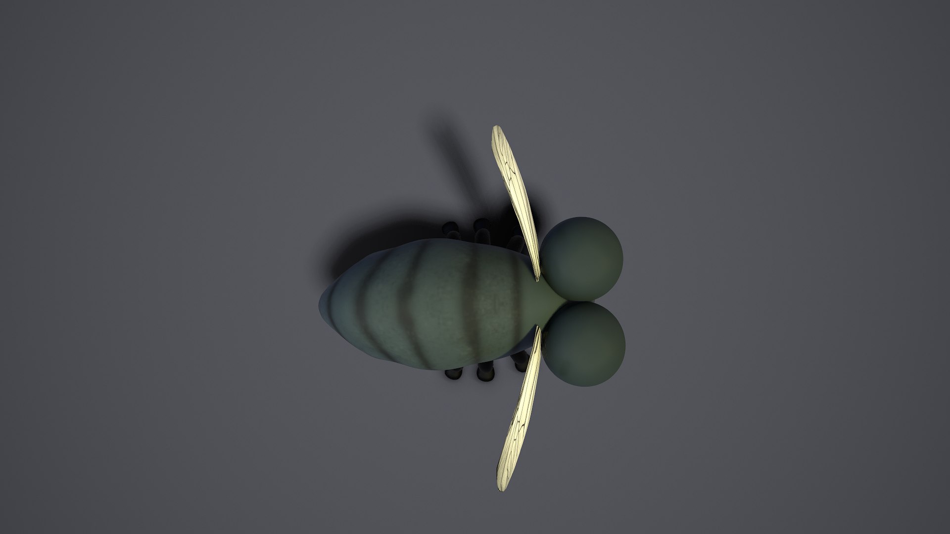 3D Fly Cartoon Art - TurboSquid 1652066