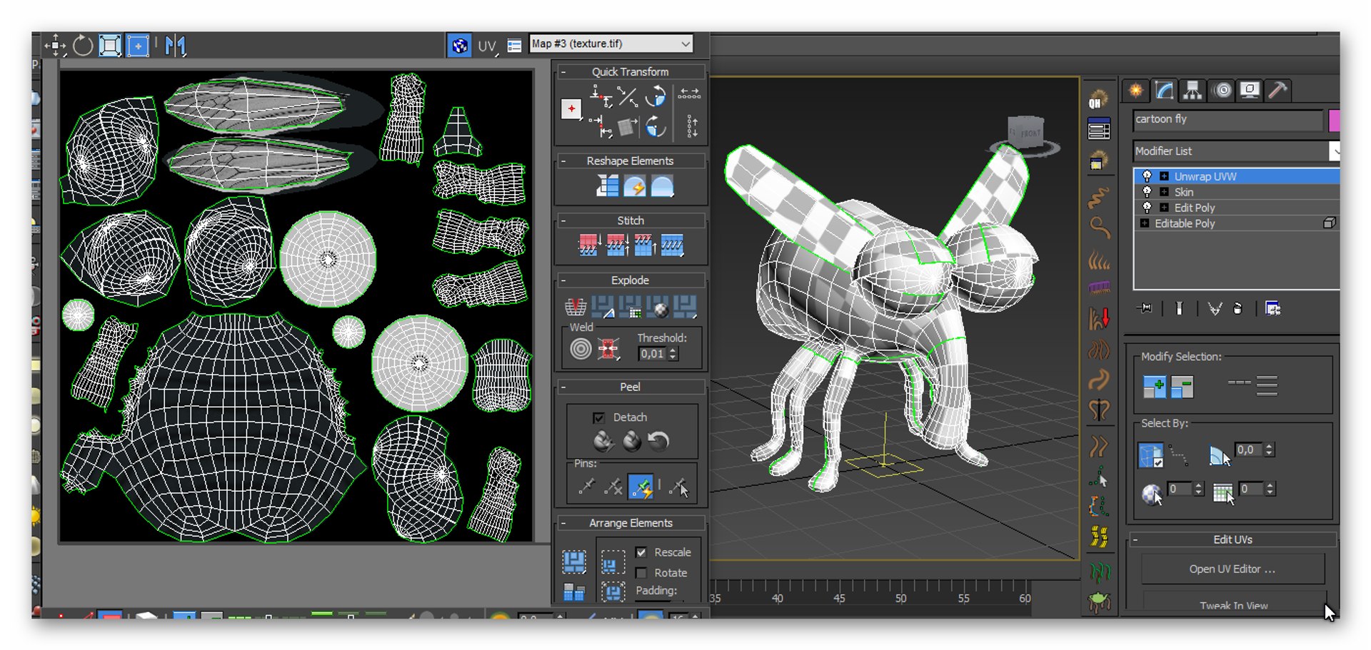3D Fly Cartoon Art - TurboSquid 1652066