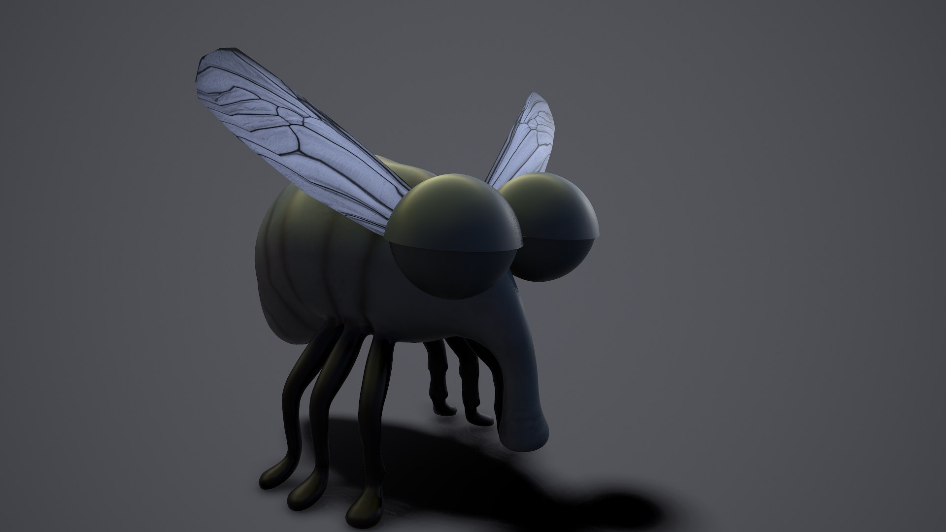 3D Fly Cartoon Art - TurboSquid 1652066