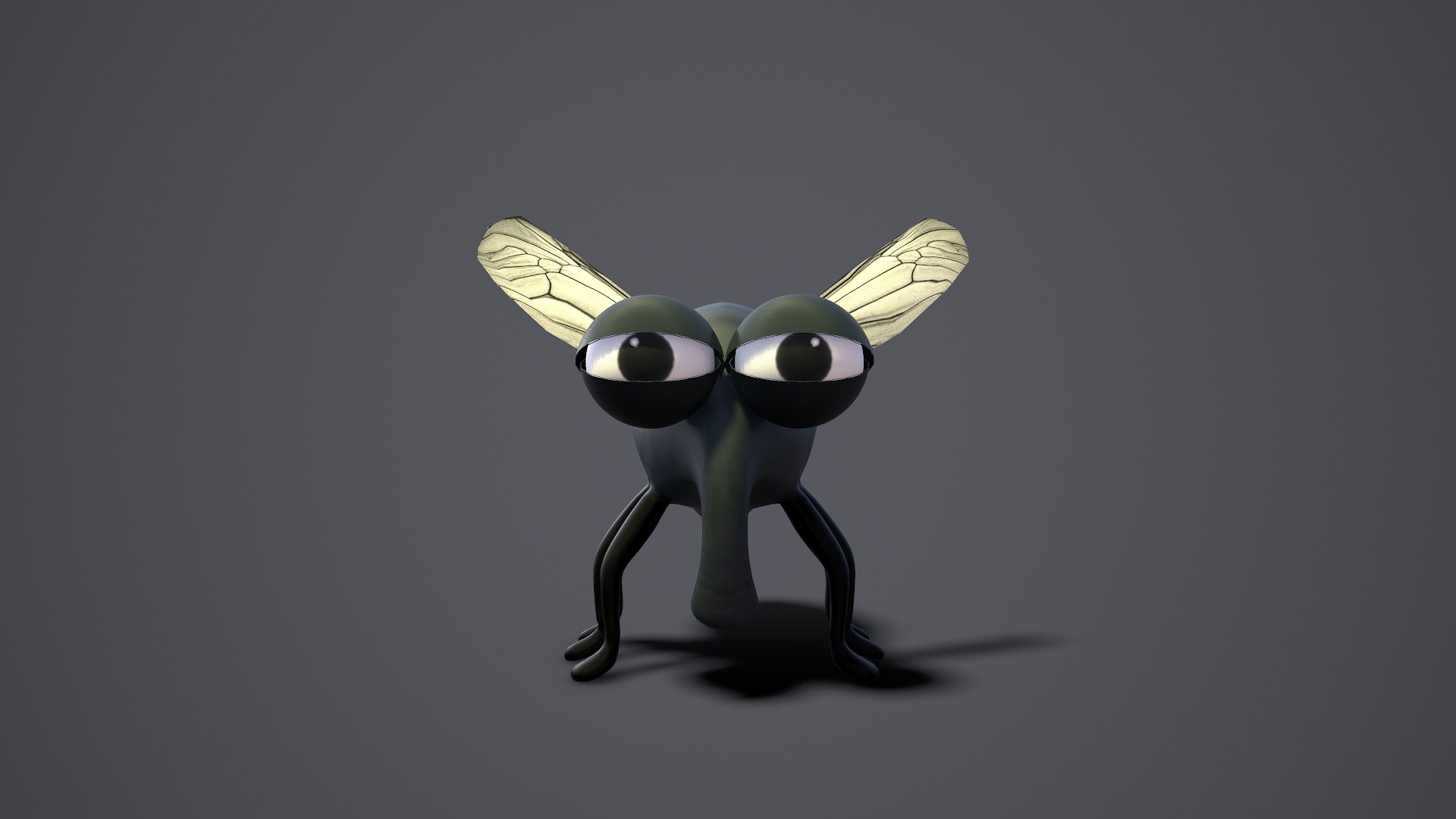 3D Fly Cartoon Art - TurboSquid 1652066