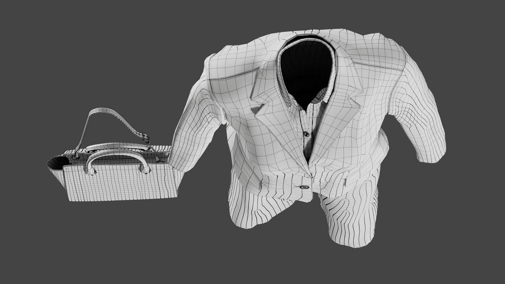 3D Model Mesh Women S Pants - TurboSquid 1615614