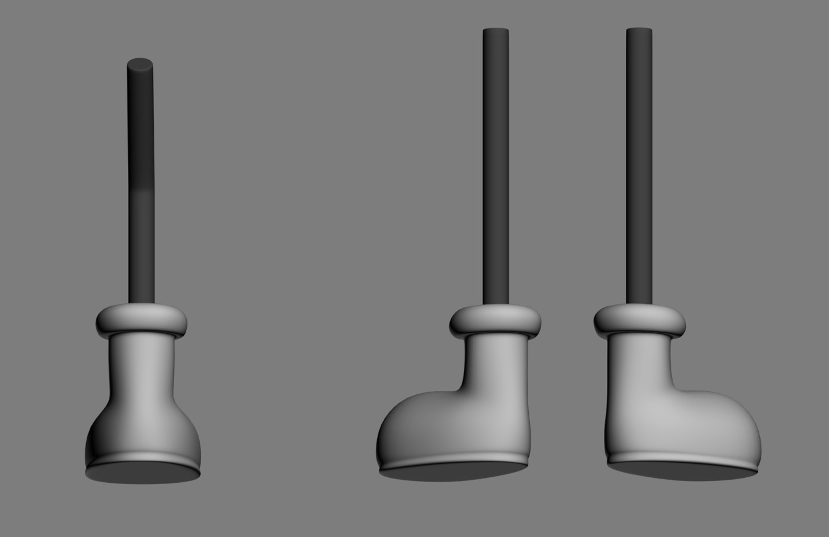 3D Cartoon Leg Model - TurboSquid 1433814