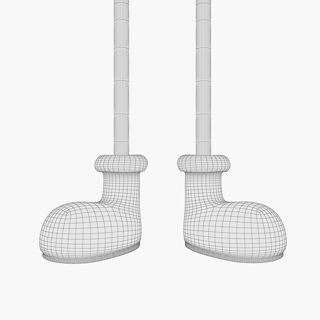 3D Cartoon Leg Model - TurboSquid 1433814