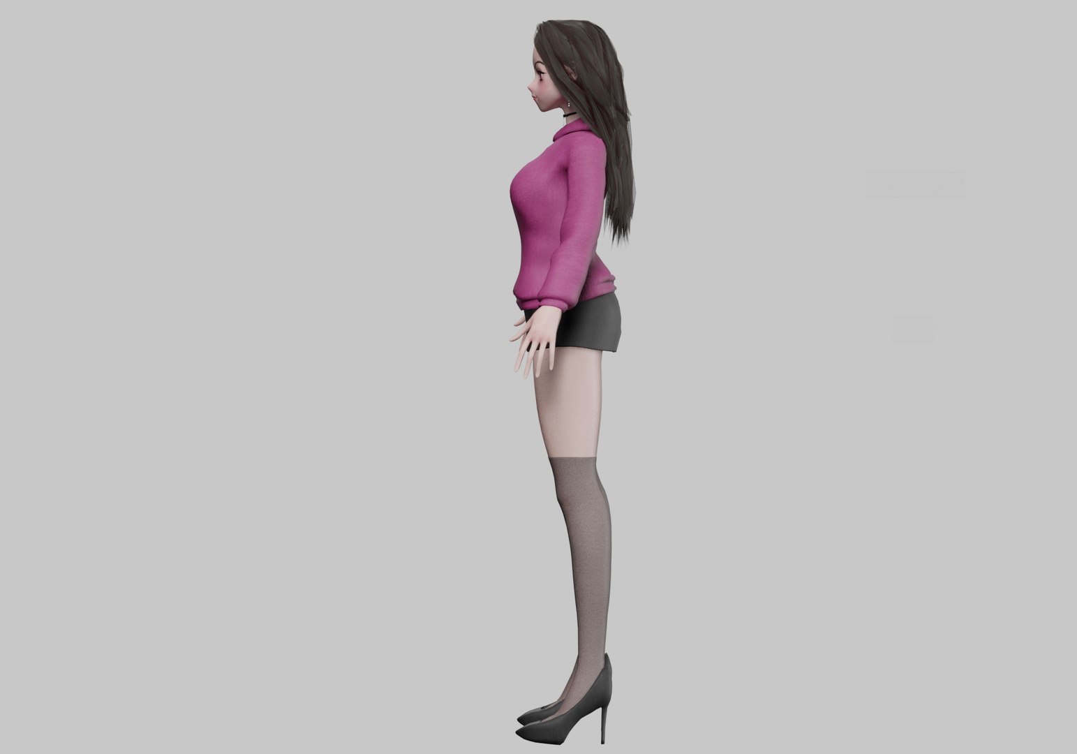 3D Basic Classic Girl V37035 Model - TurboSquid 2271979