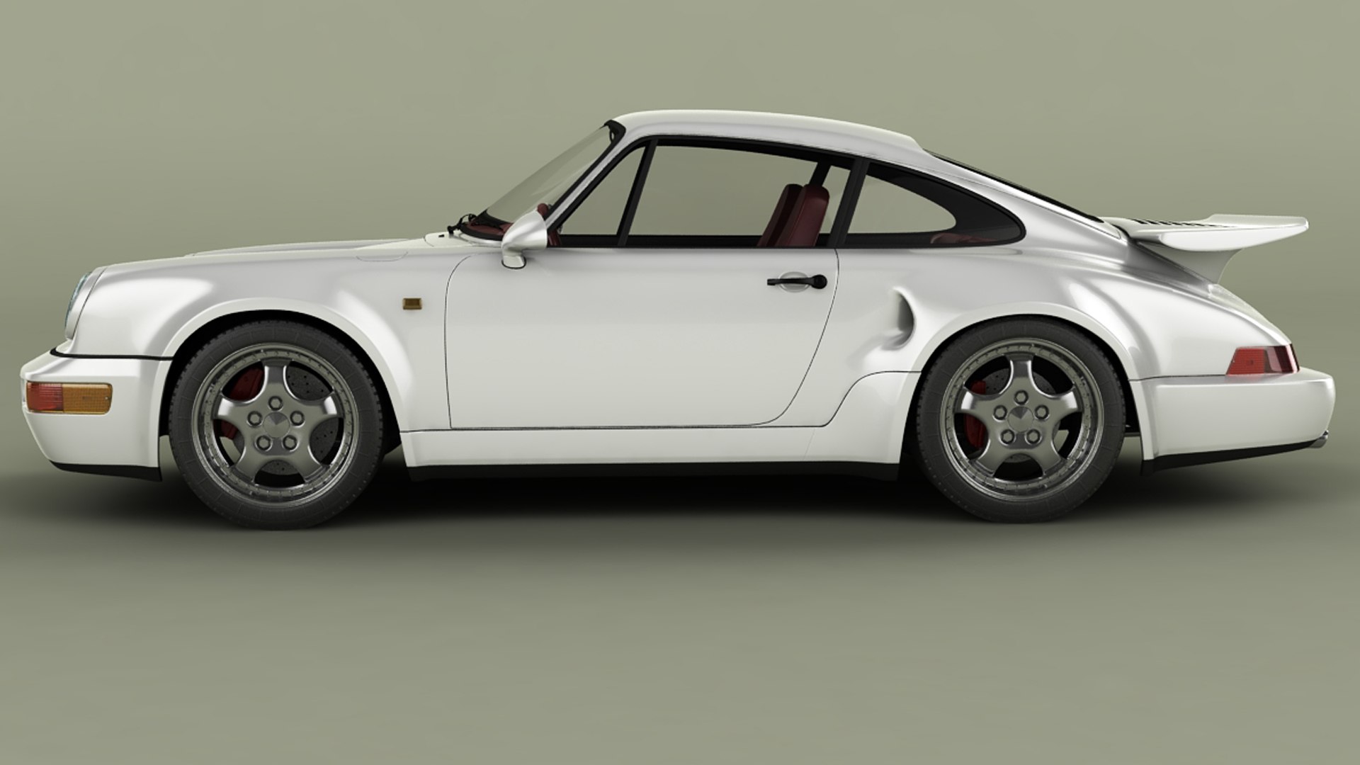 3D Porsche 911 964 Turbo S - TurboSquid 2091354