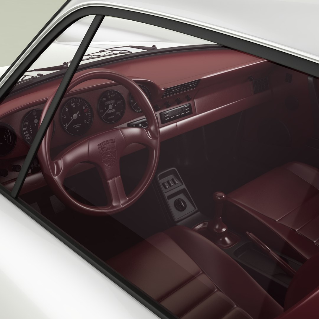 3D Porsche 911 964 Turbo S - TurboSquid 2091354