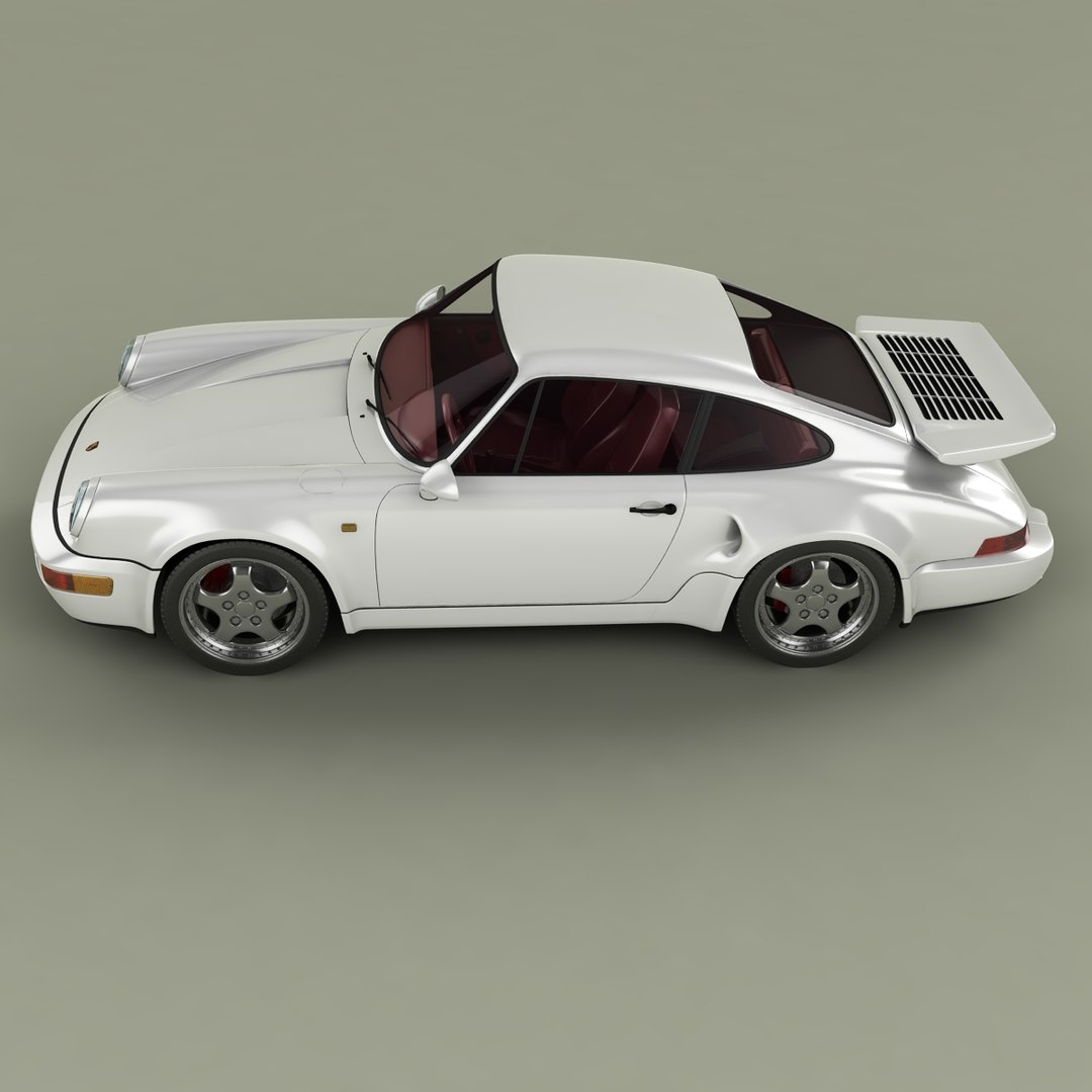 3D Porsche 911 964 Turbo S - TurboSquid 2091354