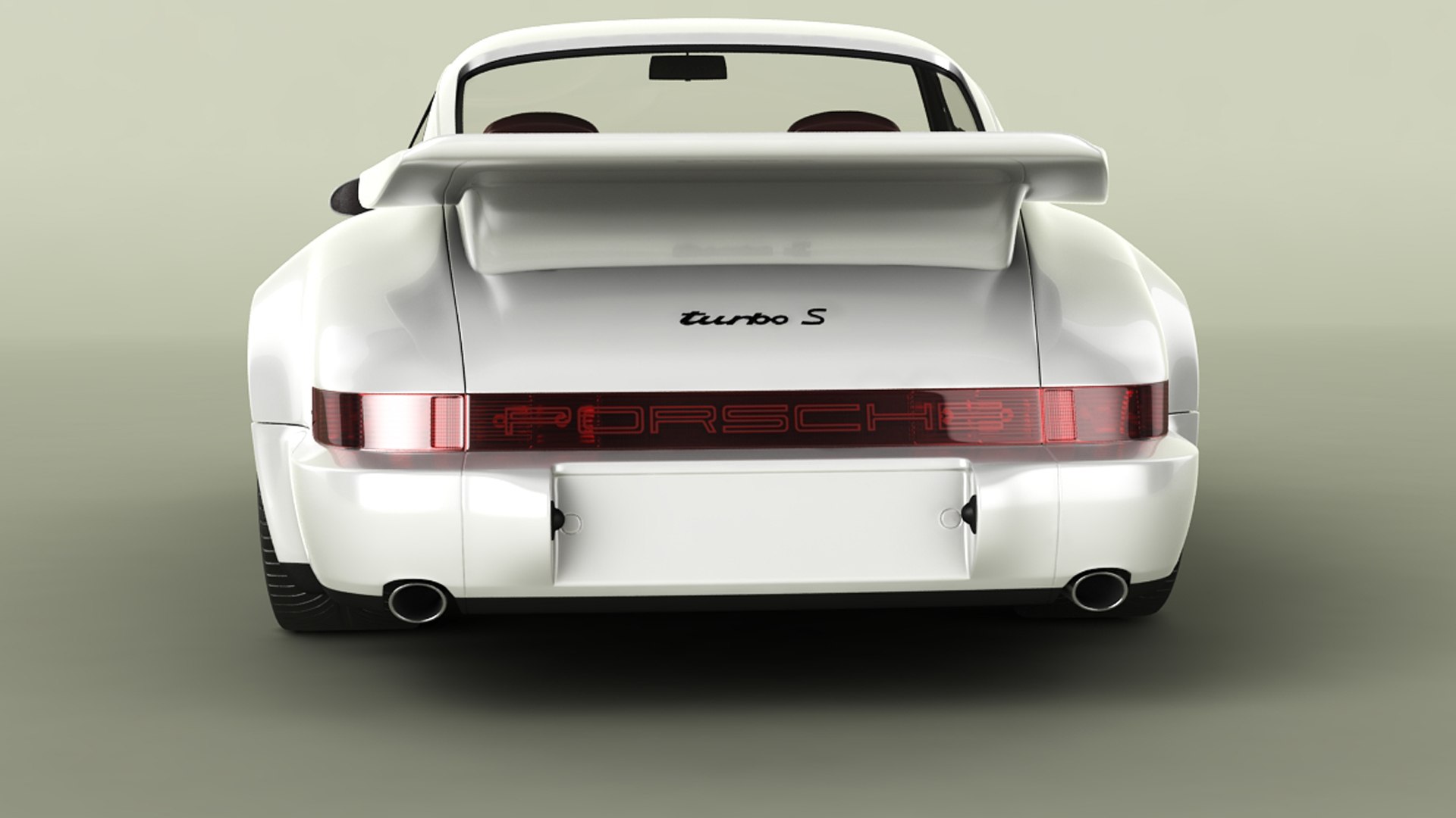 3D Porsche 911 964 Turbo S - TurboSquid 2091354