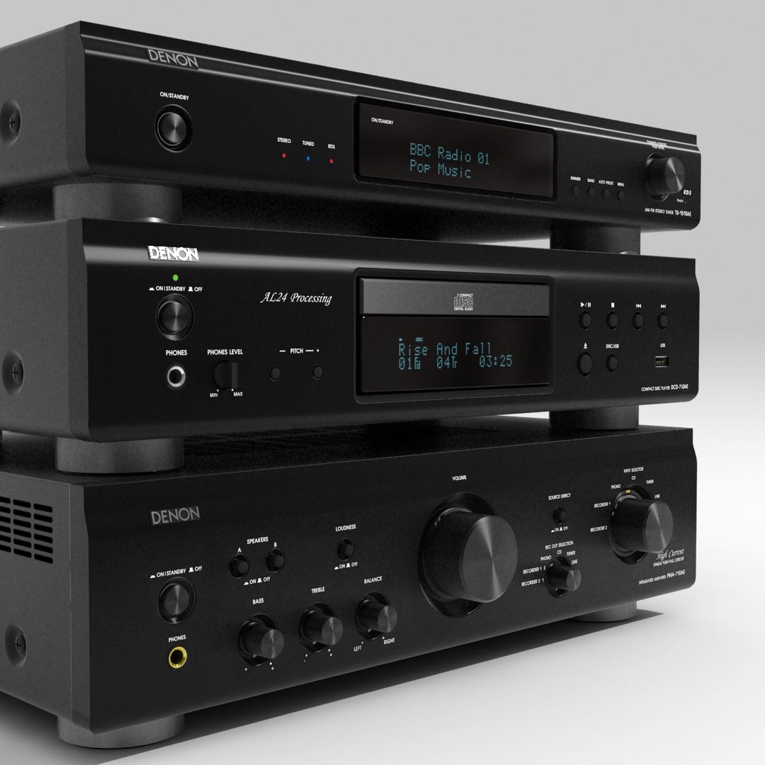 3d hi-fi model