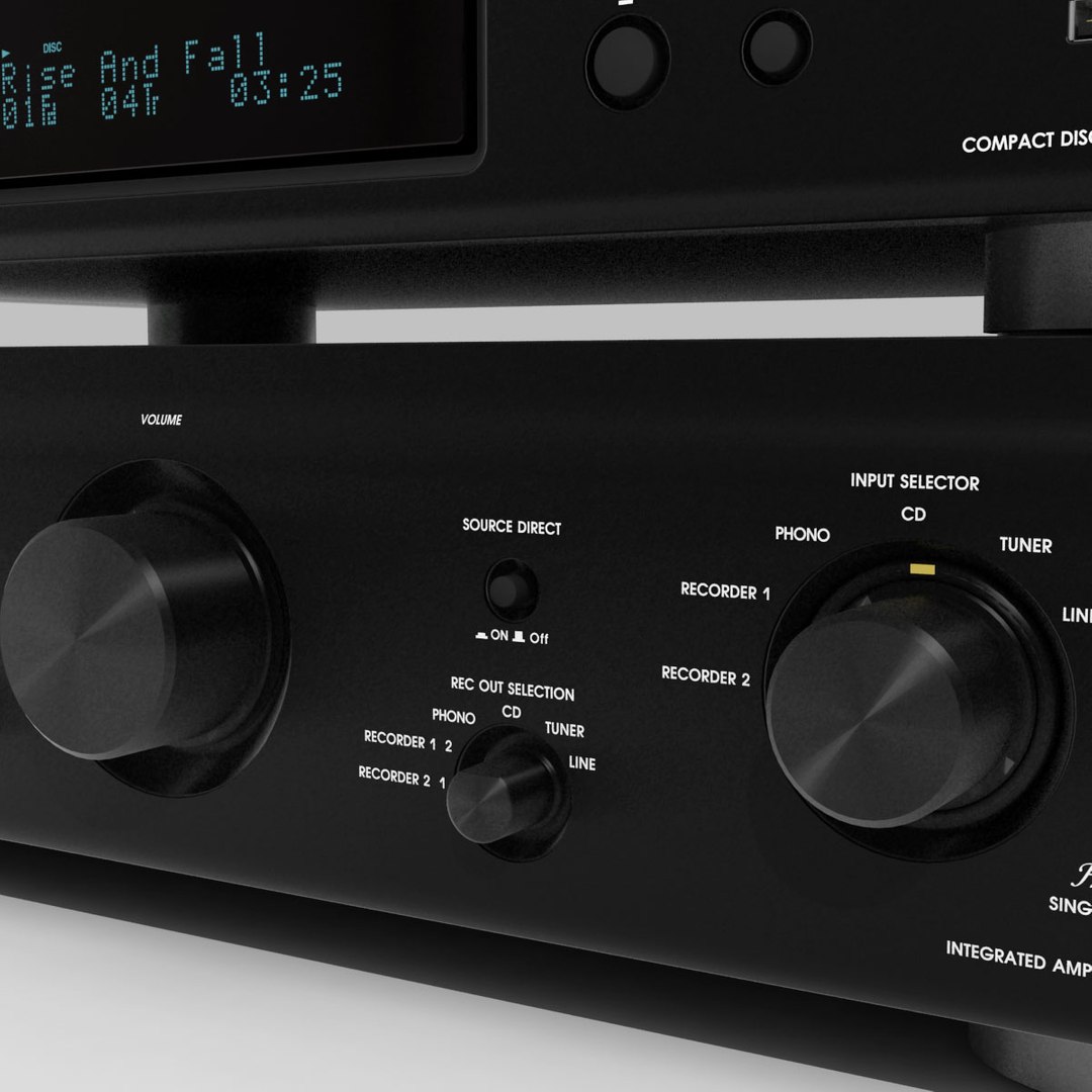 3d hi-fi model