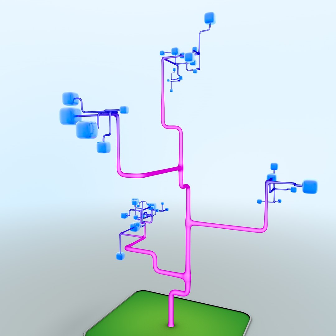 Sci-Fi Tree Model - TurboSquid 2109773