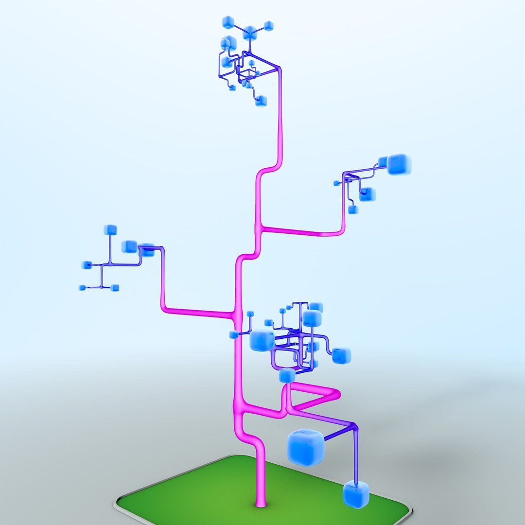 Sci-Fi Tree Model - TurboSquid 2109773