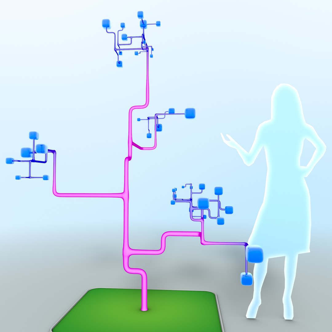 Sci-Fi Tree Model - TurboSquid 2109773